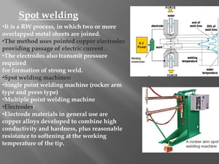 electric resistance welding | PPTX