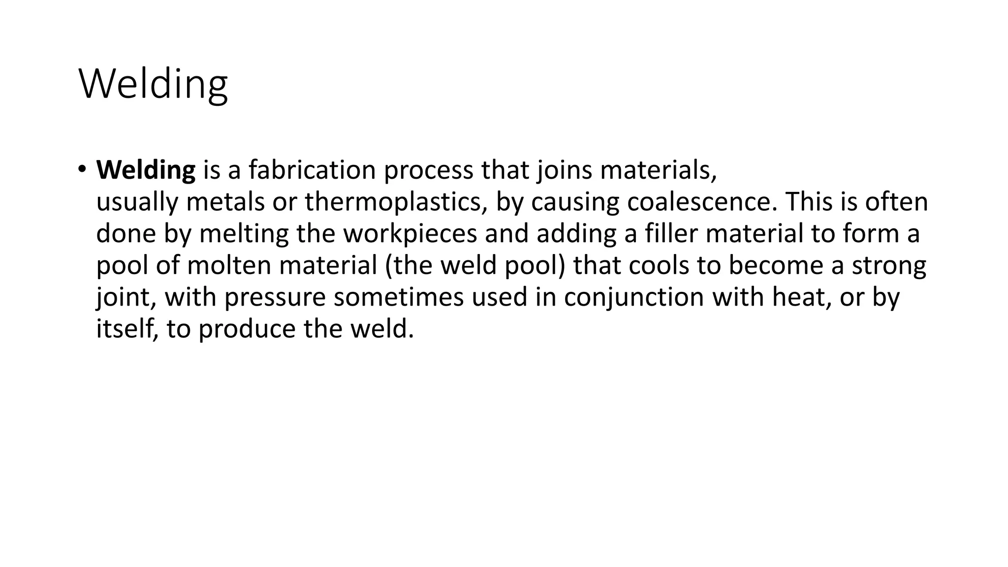 Welding | PPTX