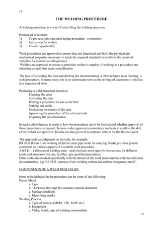 Welding visual inspection | PDF