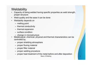 Welding and related processes | PPT