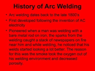 Welding presentation basics and introduction | PPT
