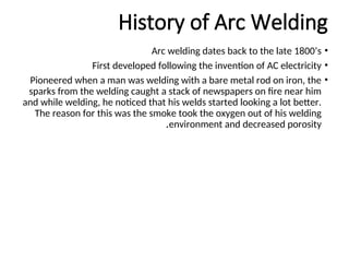Welding Basics manufacture procesess .ppt