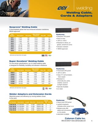 CCI Welding Brochure | PDF