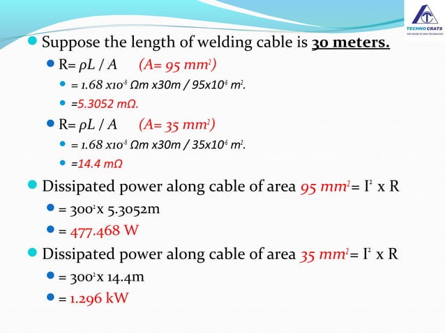 Welding Cable Selection Guide | PPT