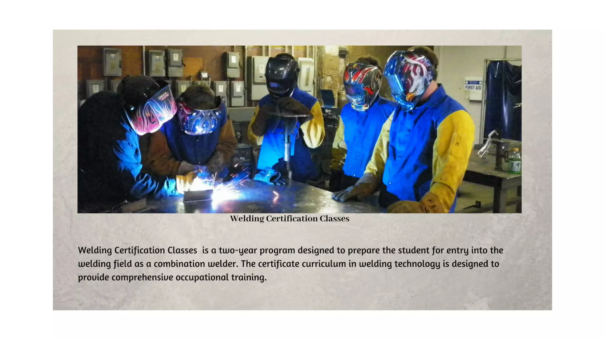 Welding Certification Classes | PPT