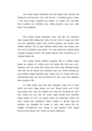 Welding clad steel | DOCX