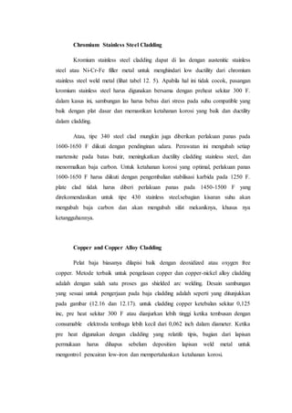 Welding clad steel | DOCX