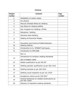 Welding course design | PDF