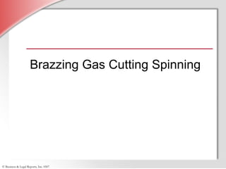 Welding, cutting and brazing | PPT