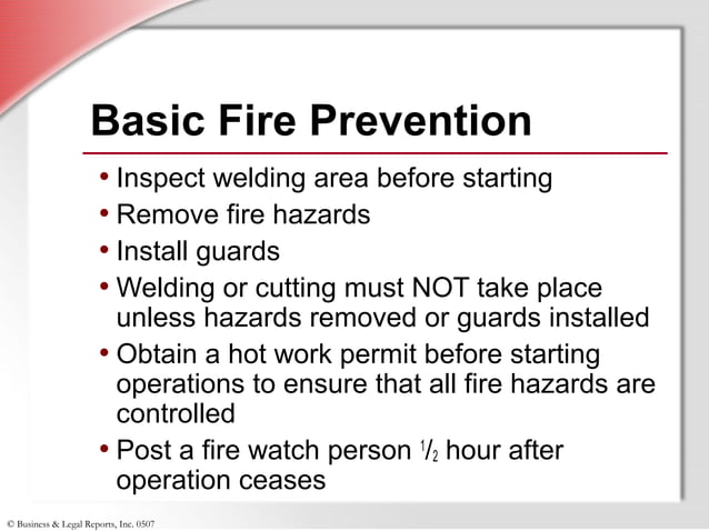 Welding, cutting and brazing | PPT | First Aid | Injuries