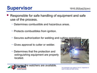 Welding_Cutting_activities in construction | PPTX