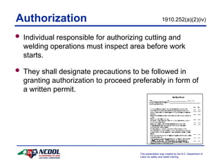 Welding_Cutting_activities in construction | PPTX