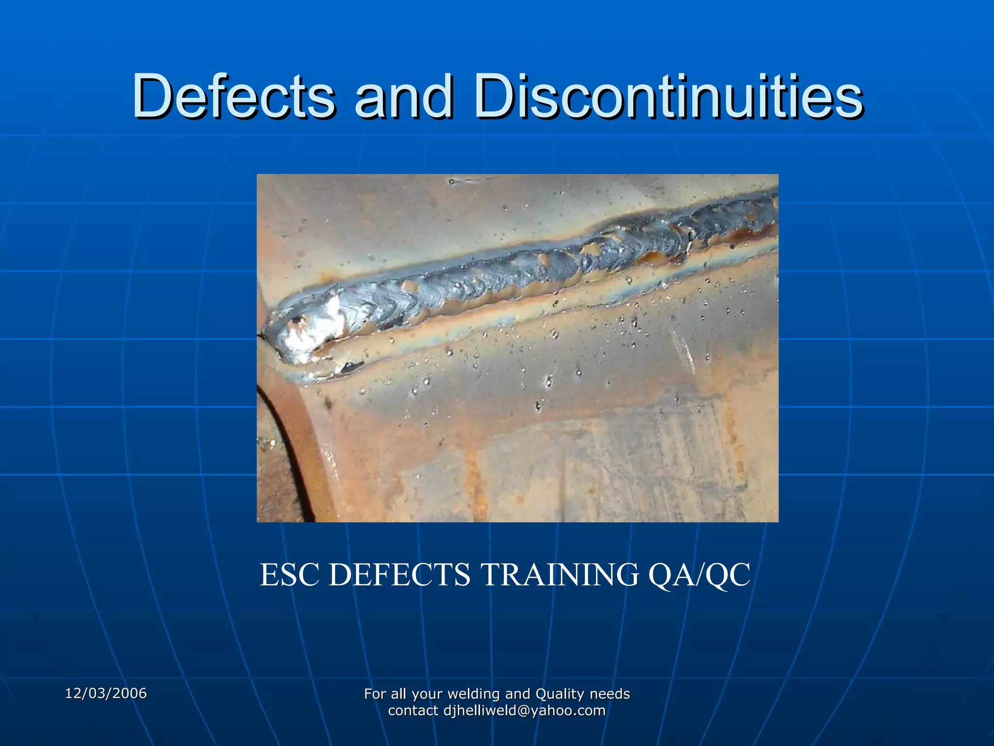 Welding Defects | PPT