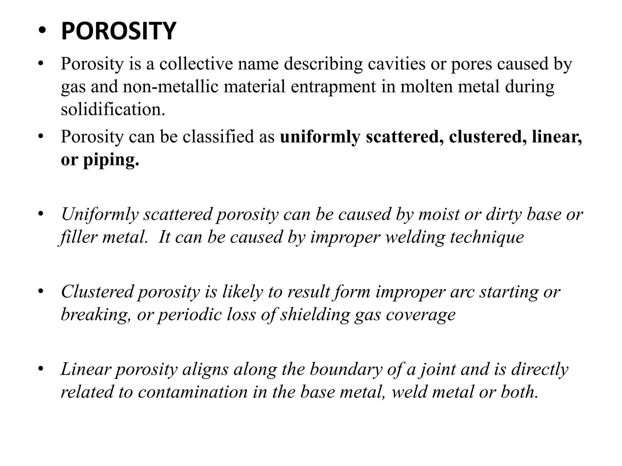 Welding defects | PPTX