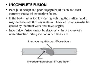 Welding defects | PPTX