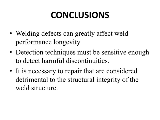 Welding defects | PPT