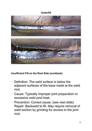 Photos Weld Undrfill