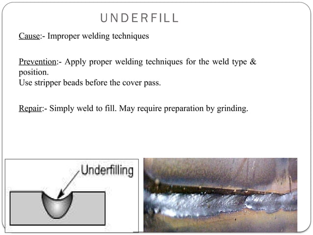 Welding Defects types reason for defect and remedy | PPTX