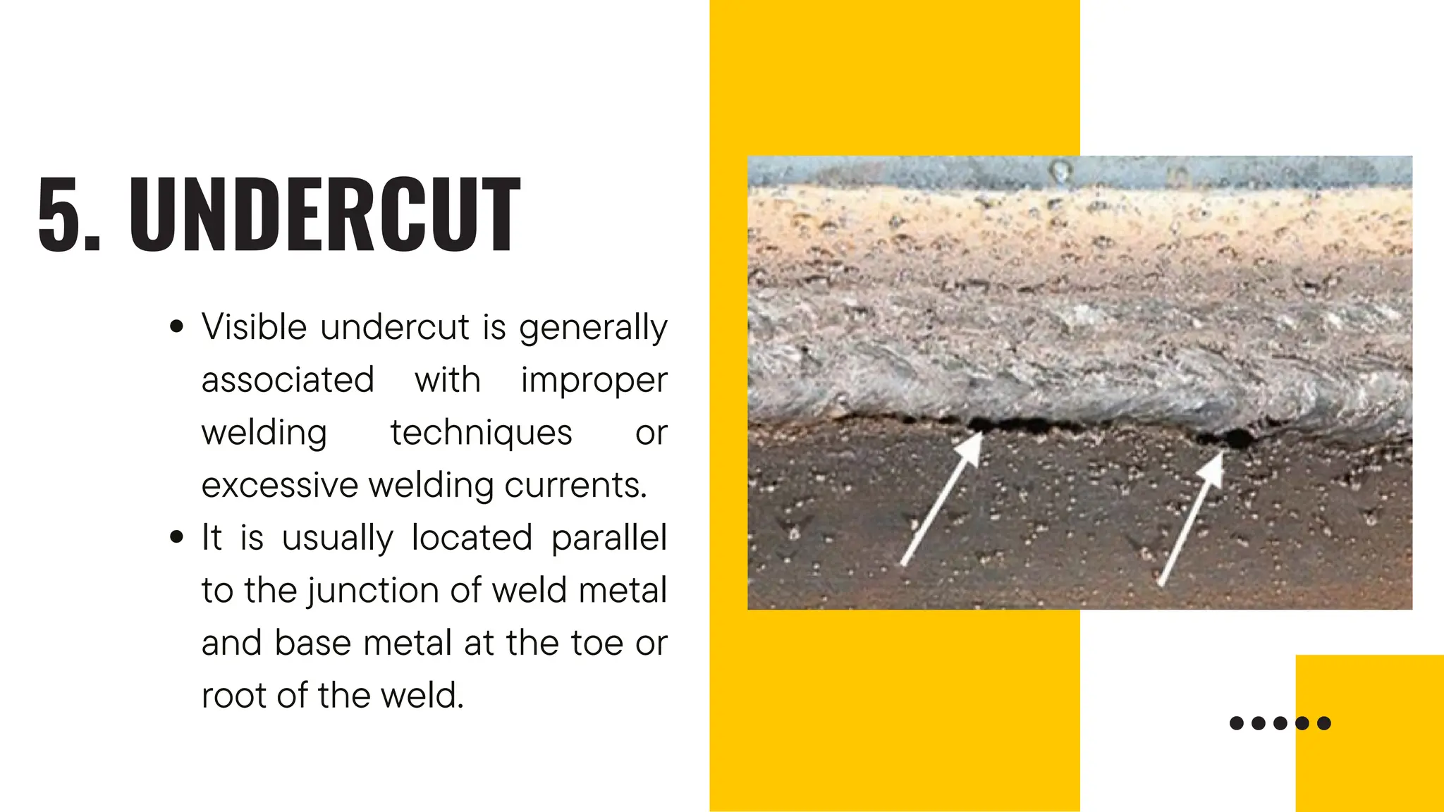 THE DIFFERENT TYPES OF WELDING DEFECTS AND IT'S CAUSES | PDF