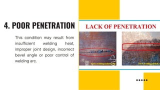 THE DIFFERENT TYPES OF WELDING DEFECTS AND IT'S CAUSES | PDF
