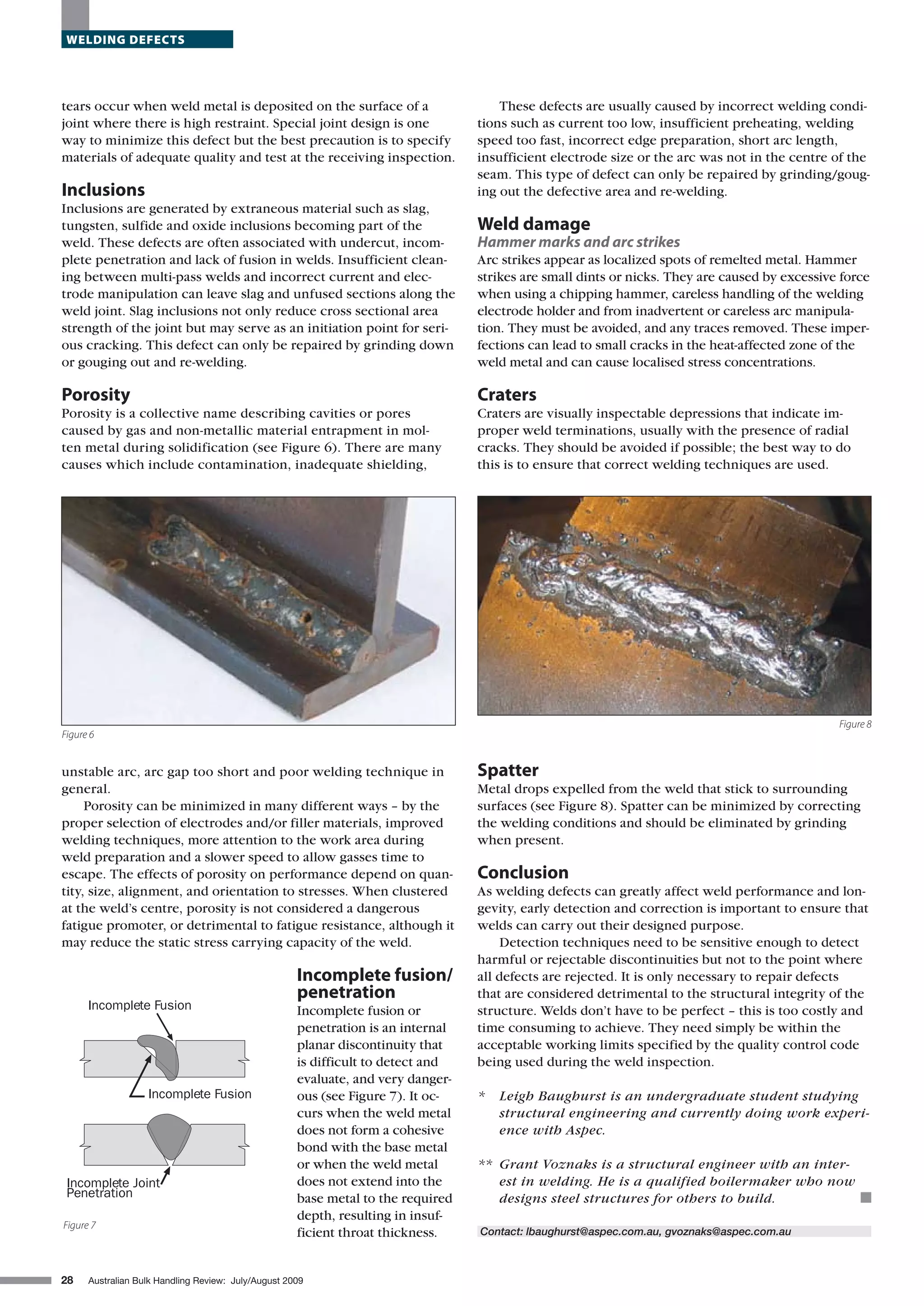 Welding defects causes & correction | PDF