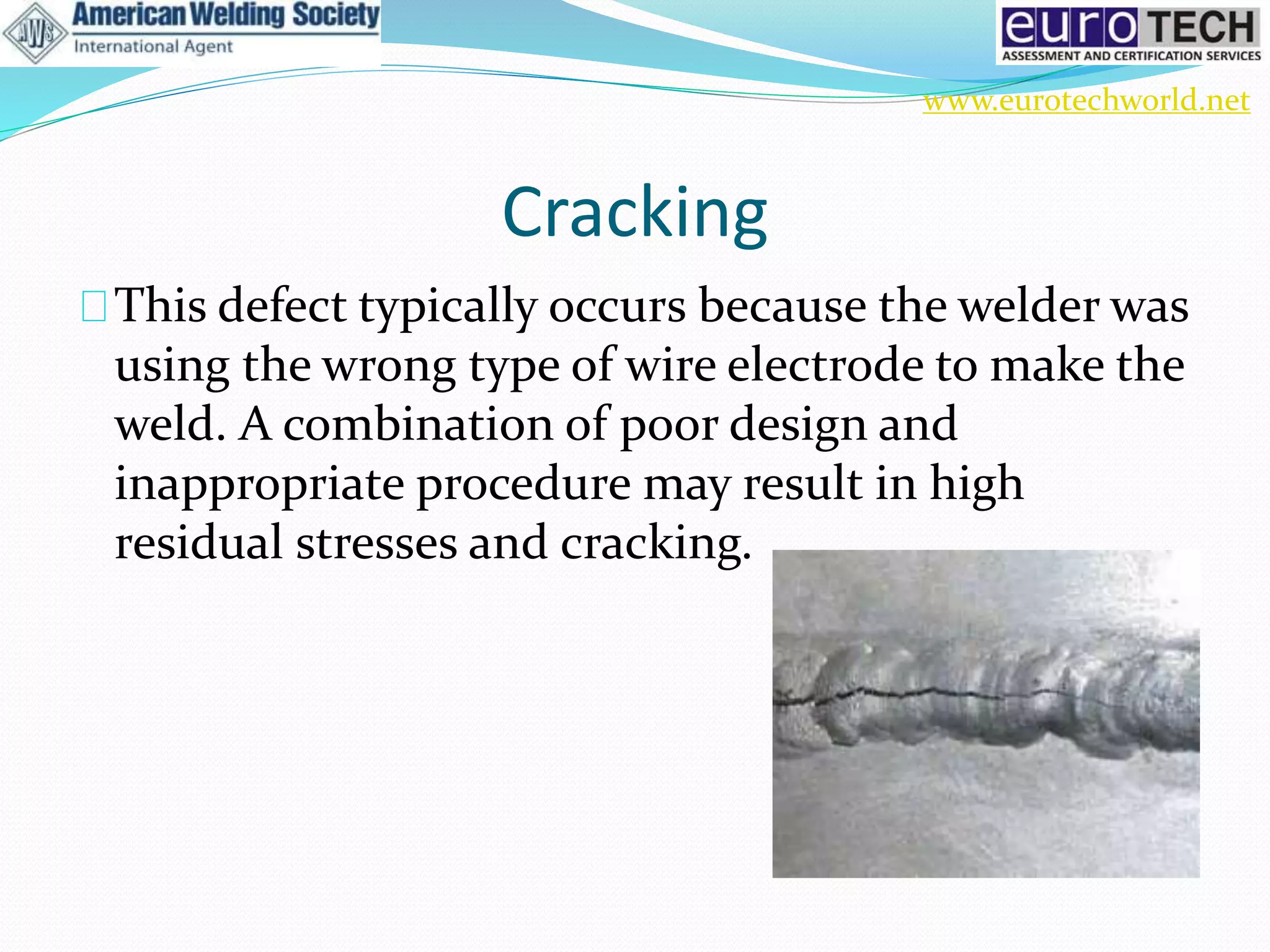 Welding defects | PPTX