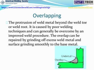 Welding defects | PPTX