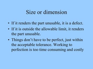 welding defects observed during the welding | PPT