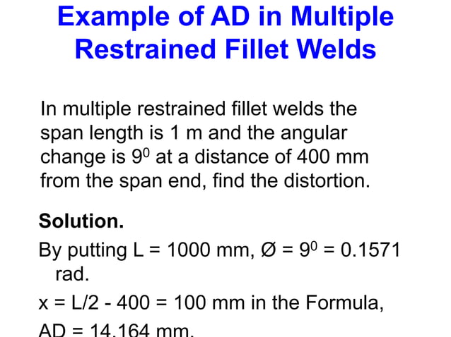 Welding Distortion Control.ppt | Physics | Science
