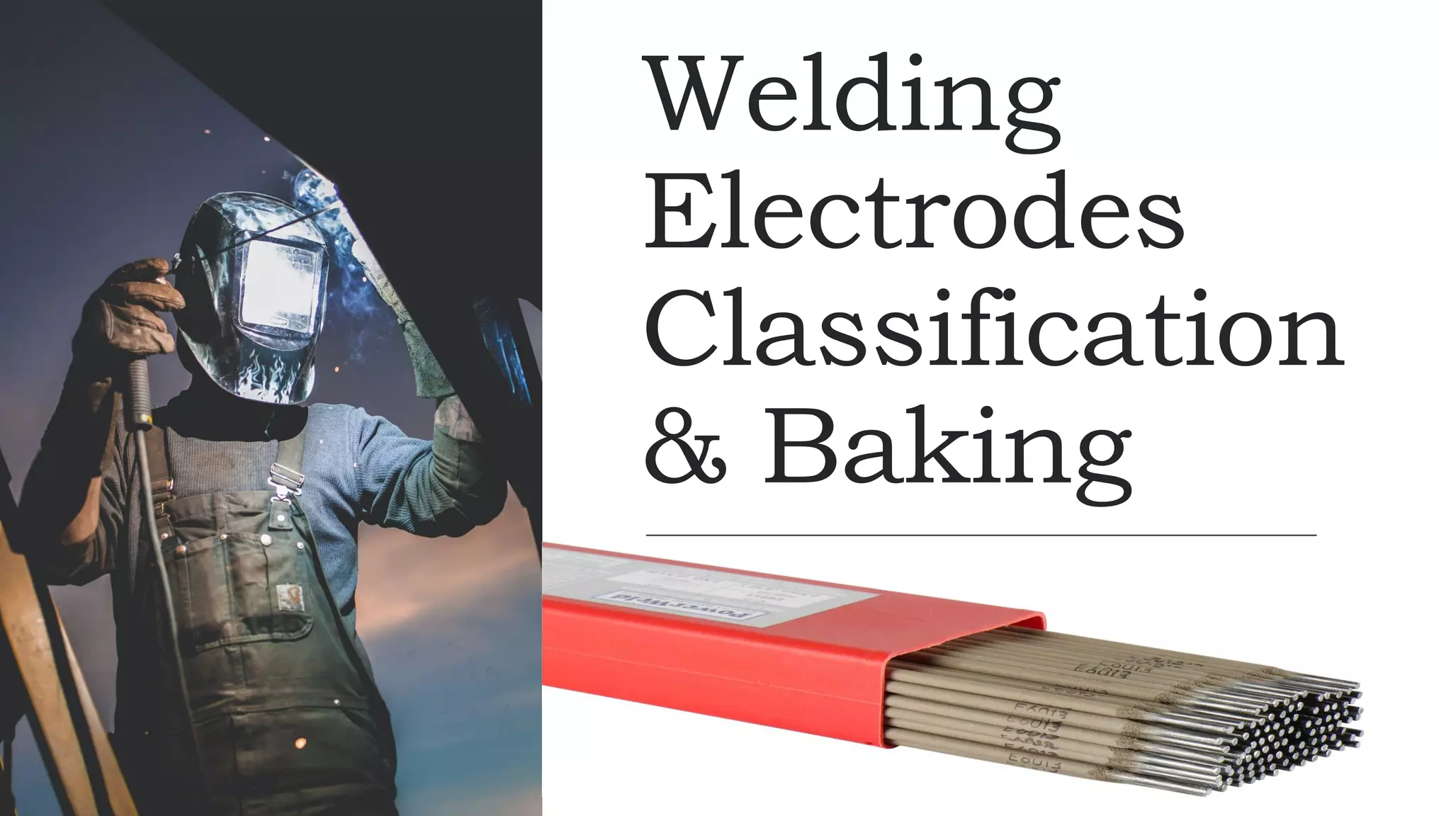 Welding electrodes Classification & baking | PDF