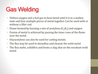 Gas Welding | PPTX