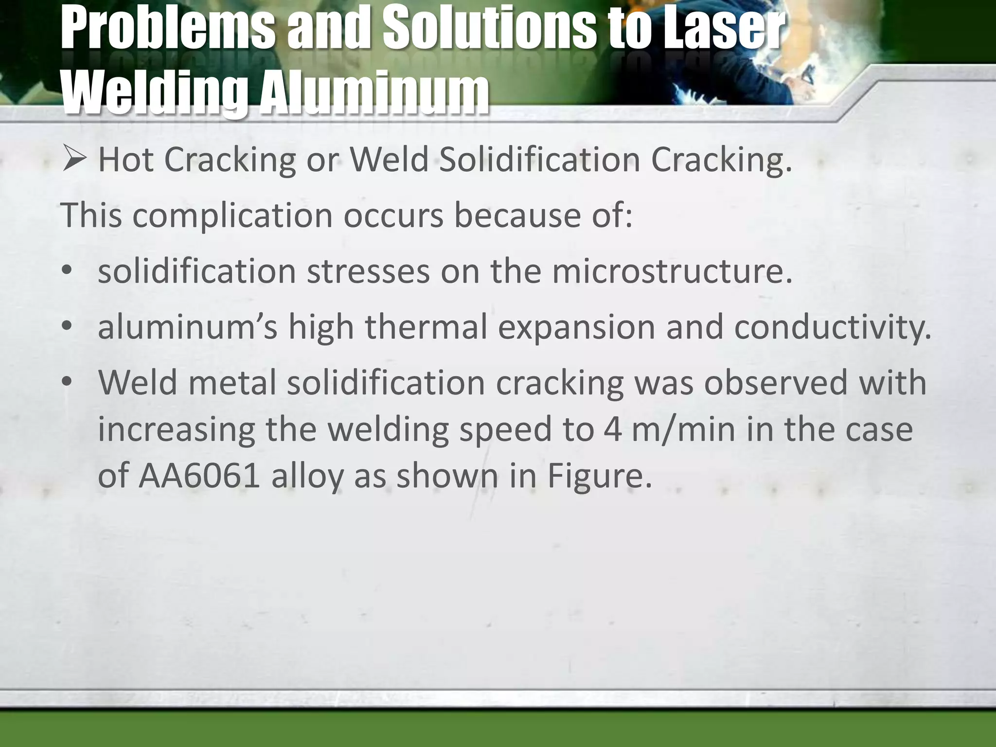 laser beam welding and cutting of aluminum | PPTX