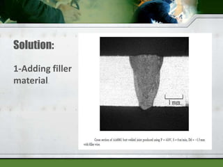laser beam welding and cutting of aluminum | PPTX
