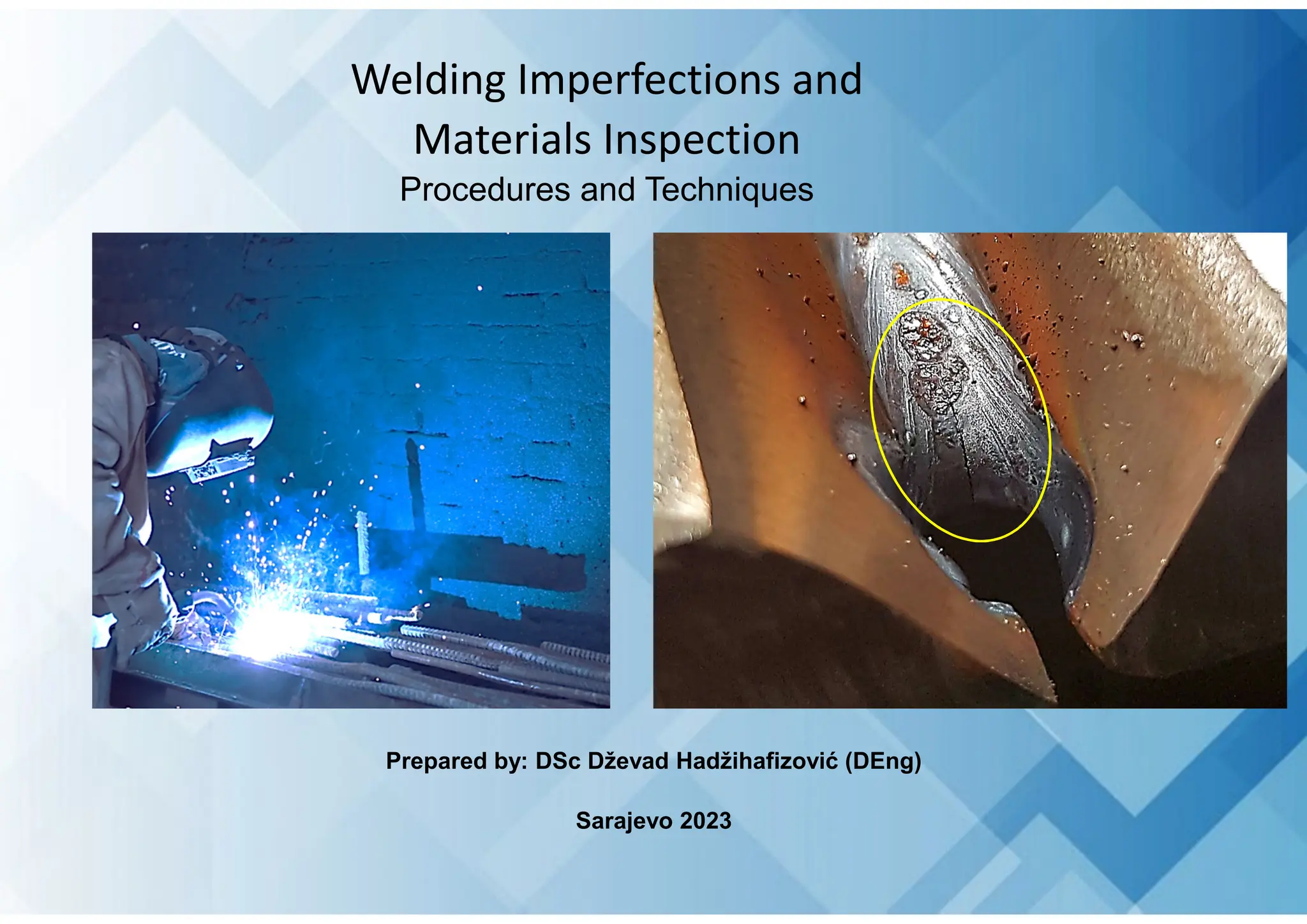 Welding Imperfections & Materials Inspection | PDF