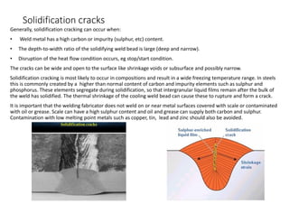 Welding Imperfections & Materials Inspection | PDF