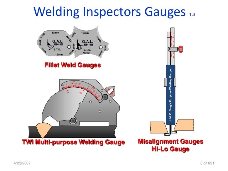 Welding Inspection Cswip