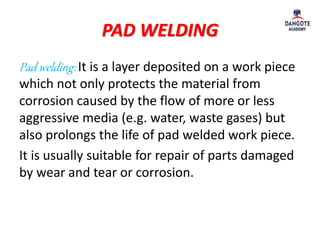 Welding joints and processes | PPTX