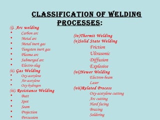 Welding techniques | PPT