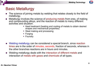 Welding metallurgy part i | PDF