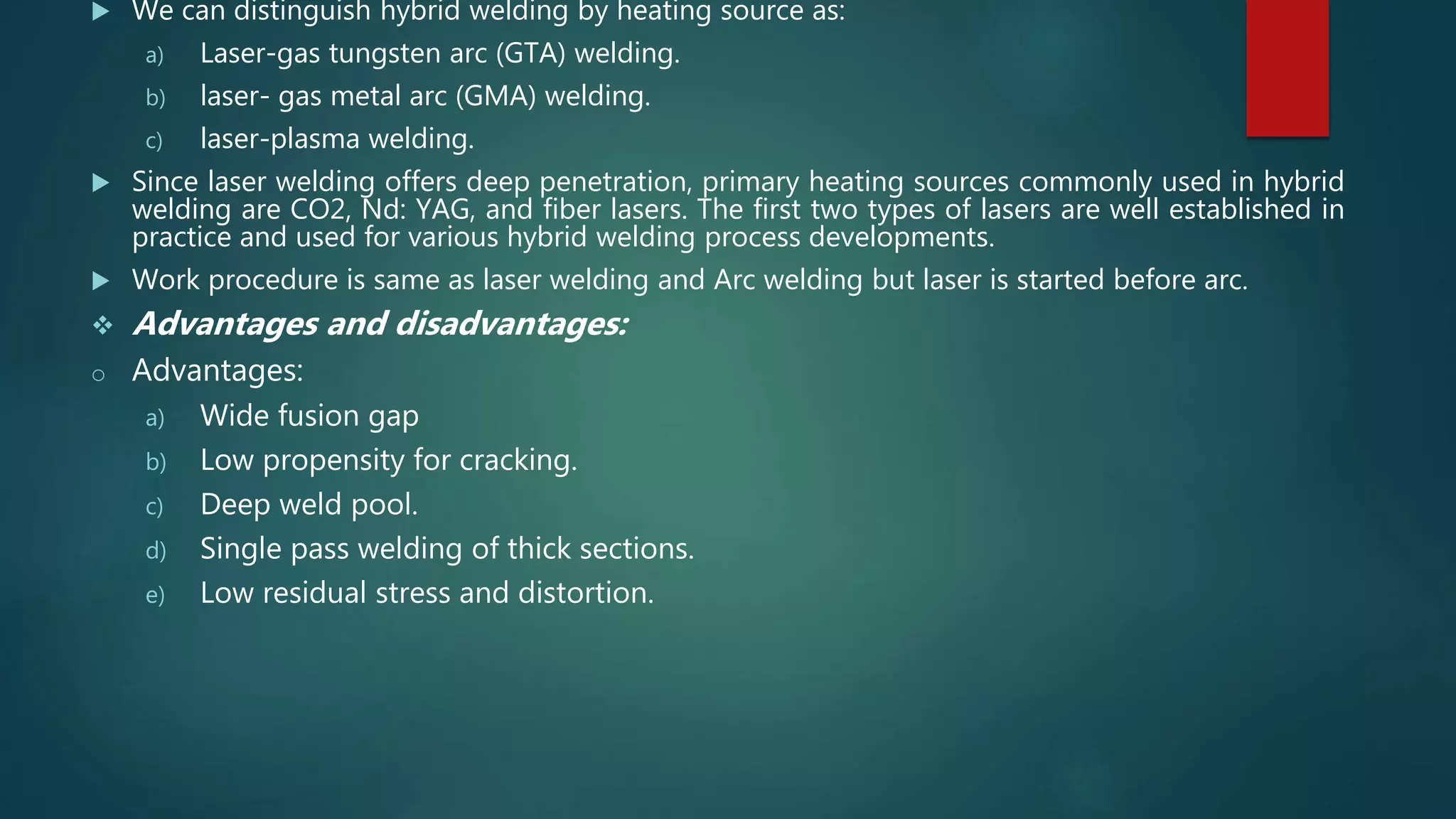 Welding of aerospace mateerials | PPTX