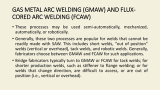 Welding of steel bridges | PPTX | Geology | Science