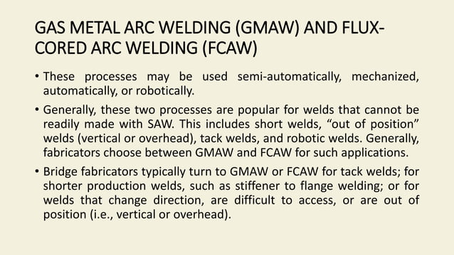 Welding of steel bridges | PPTX | Geology | Science