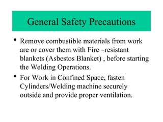 welding operation safety in welding and gas cutting.ppt