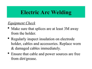 welding operation safety in welding and gas cutting.ppt