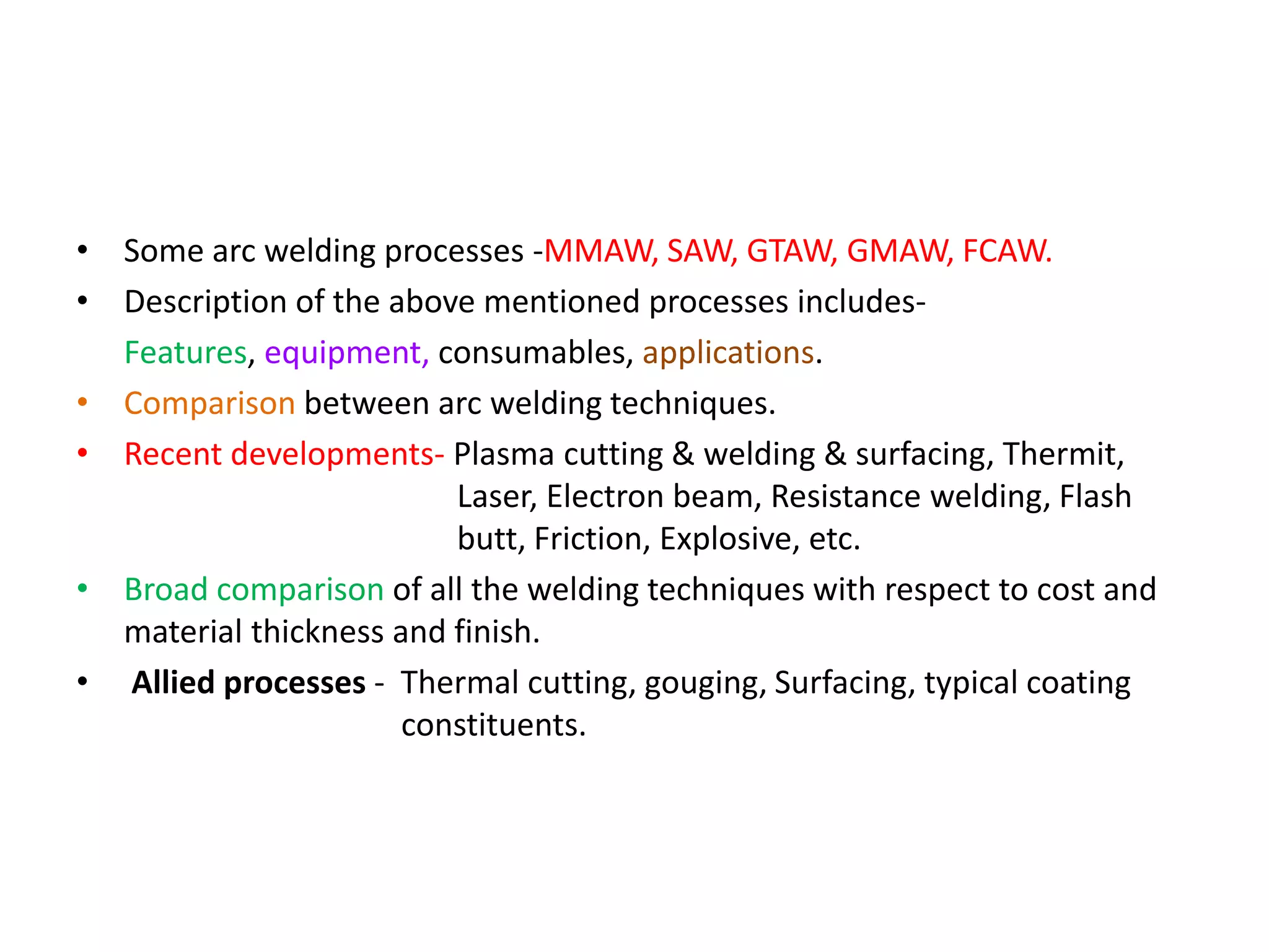Welding points | PPTX