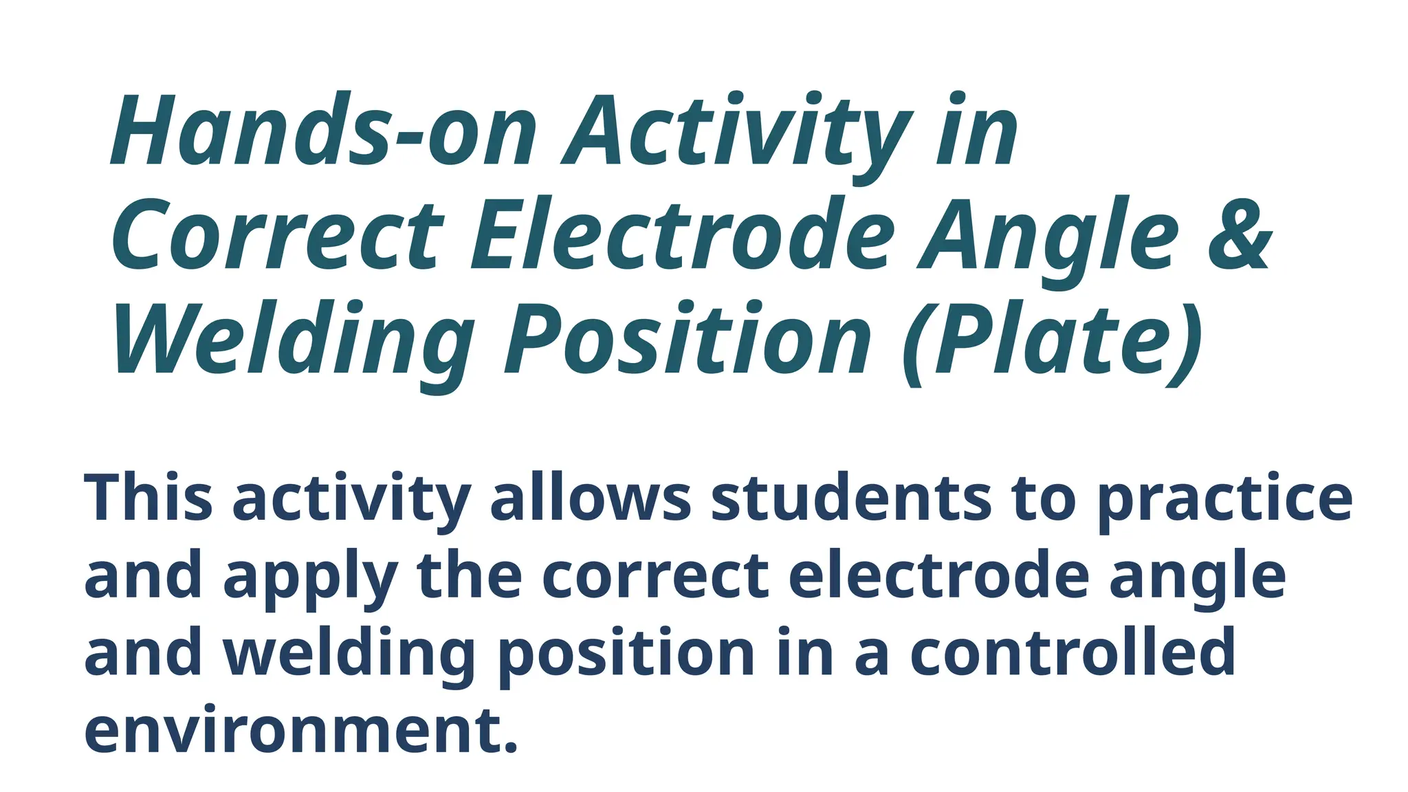 welding position in shielded metal arc welding nc ii_2nd.pptx
