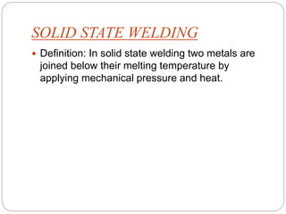 Welding Presentation | PPTX
