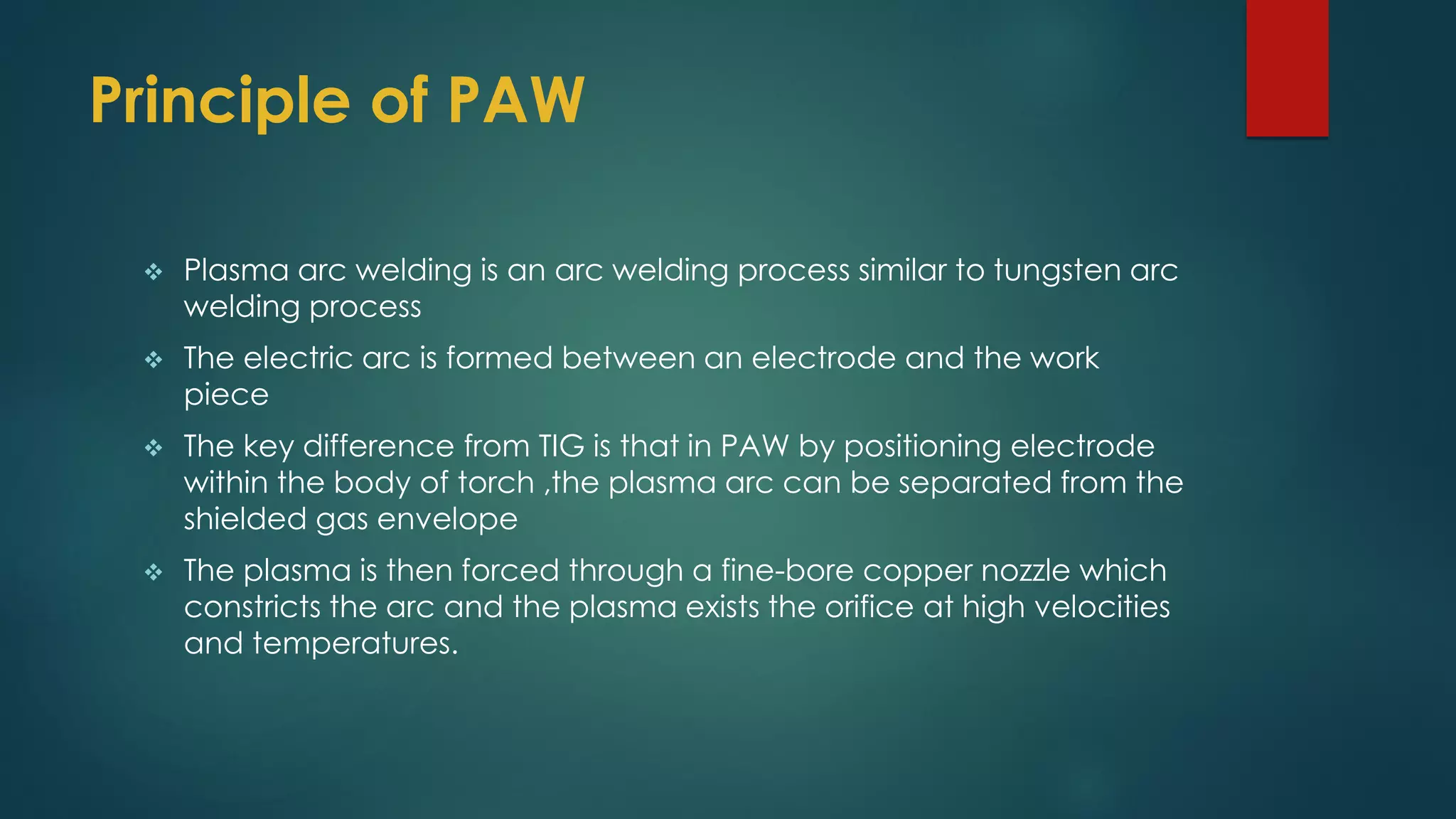 Plasma Arc Welding | PDF