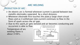 electric welding and its type | PPTX
