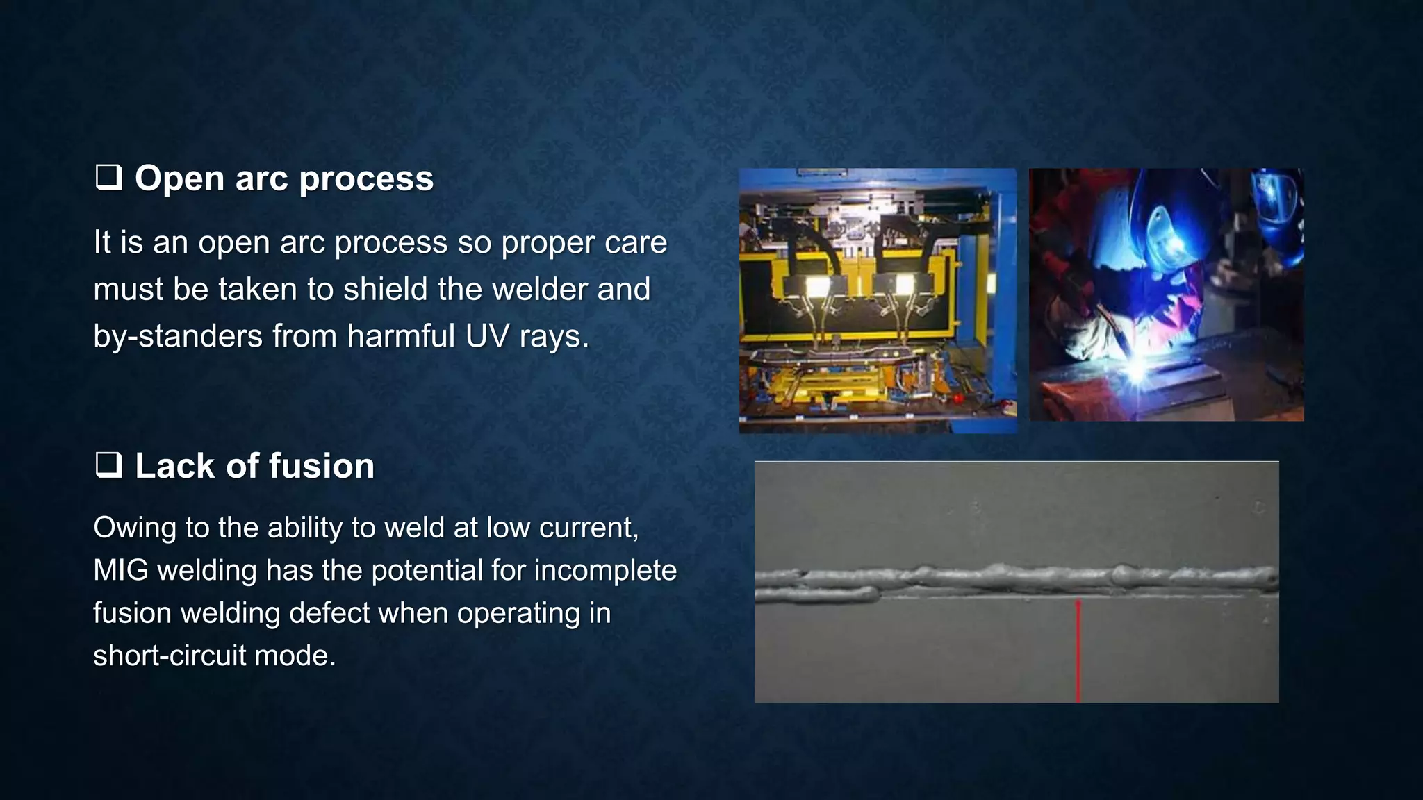 Metal Inert Gas (MIG)/ Metal Active Gas (MAG) Welding | PPTX